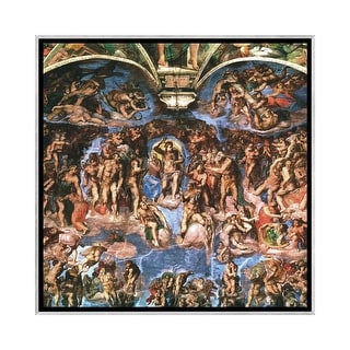 iCanvas "Sistine Chapel- The Last Judgement (Detail Of Upper Half)" by ...