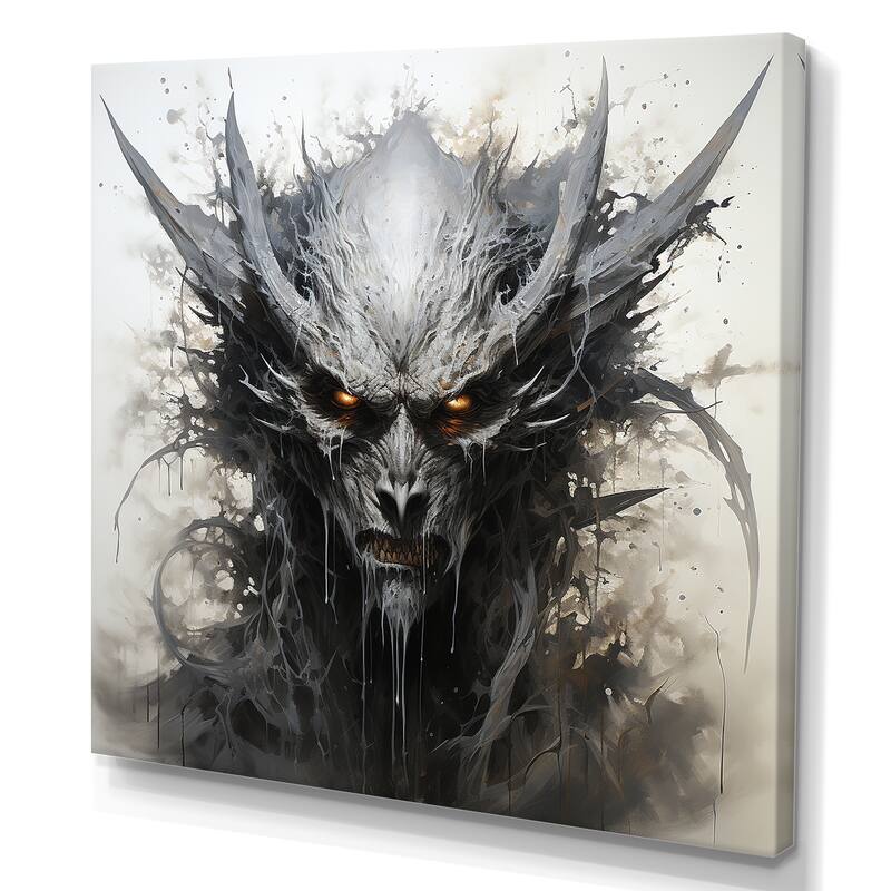 Designart "Mythical Creature Painting I" Mythical Creatures Wall Art ...