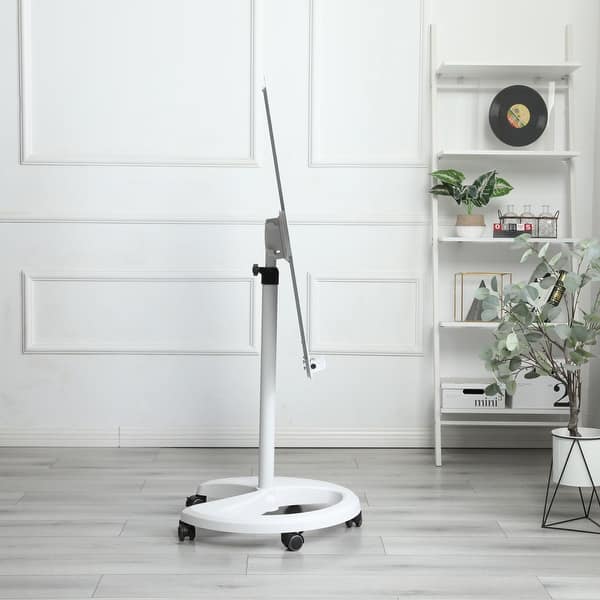 Tempered Glass Whiteboard With Casters Locking System Removable ...