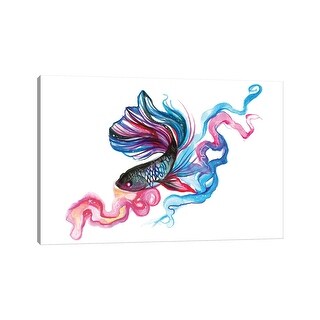 iCanvas "Betta Fish" by Katy Lipscomb Canvas Print - Bed Bath & Beyond ...