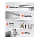 VEVOR Stainless Steel Work Table, 24x36 inch Food Prep Table with ...