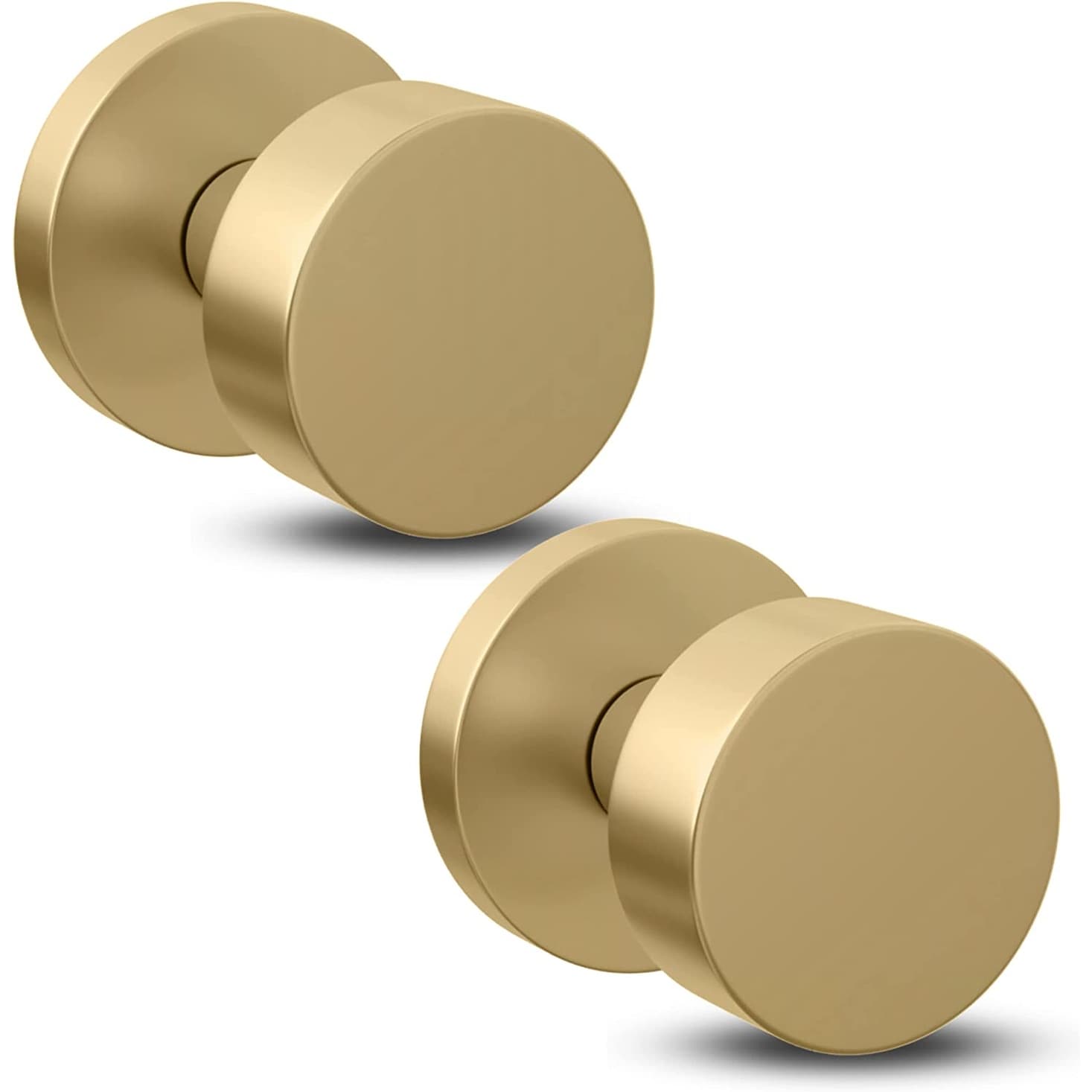 door knobs gold