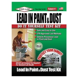 Pro-Lab LP106 Lead In Paint & Dust Test Kit - Bed Bath & Beyond - 14273762
