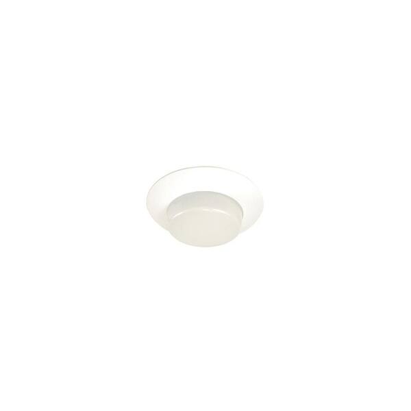 Elco EL316SH 6" White Lexan Shower Trim with Deep Opal Lens and Cone ...