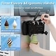 Commercial 2+1 Flavor Soft Ice Cream Machine, 5.8-8 Gal/H, 2200W ...