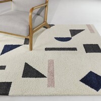 Gibson Abstract Geometric Shag Area Rug - Bed Bath & Beyond - 34617408