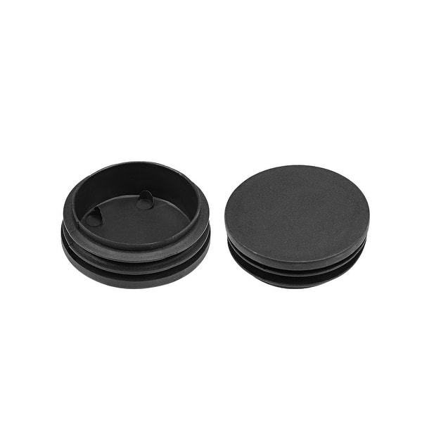 Plastic Plug End Caps 50mm Round Furniture Table Chair Legs 16Pcs ...
