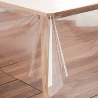 clear dining table cloth