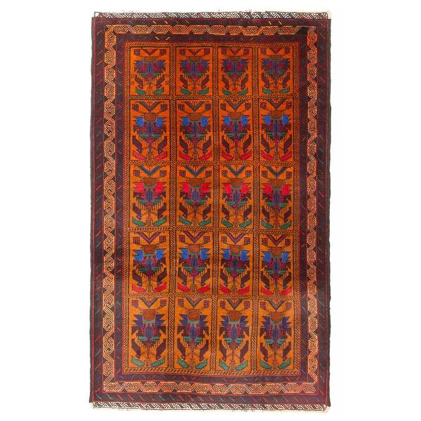 rust orange patterned rug