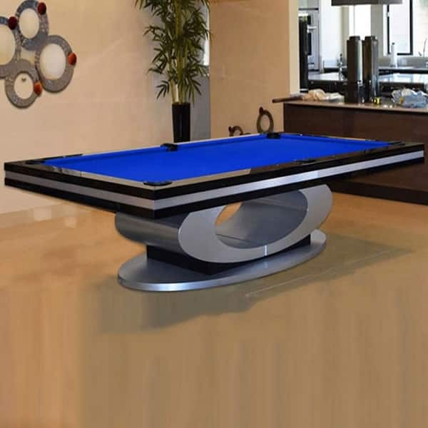 White Billiards Sierra Modern Slate Pool Table - Bed Bath & Beyond ...