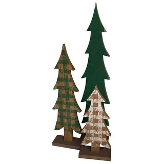 Set of 3 Trees Yard Décor - Bed Bath & Beyond - 36404213