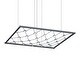 Constellation Galaxy Matrix Horizontal Small (3'x3') LED Pendant w/ 20 ...