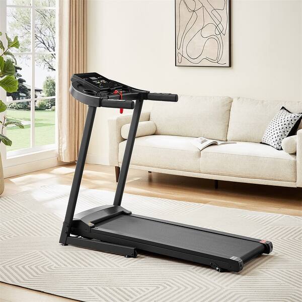 2.5 Hp Home Gym Hydraulic Folding Treadmill with Heart Rate, Bluetooth ...
