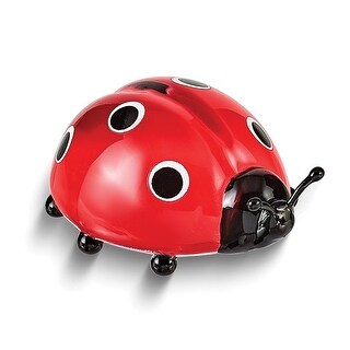 Curata Red Ladybug Handcrafted Glass Figurine - Bed Bath & Beyond ...