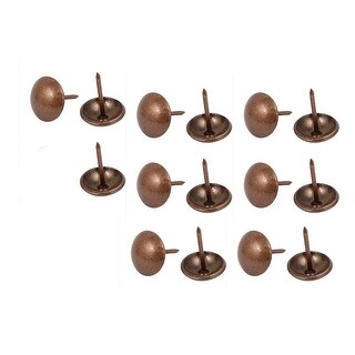 14mm Dia Metal Upholstery Nail Thumb Tack Push Pin Doornail Copper Tone ...