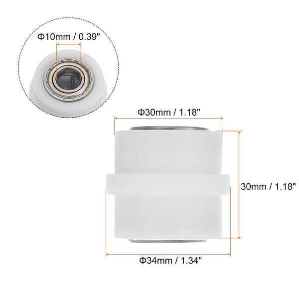 Chain Roller Pulley Tensioner Wheel for Mini Bike Sliding Door - Bed ...