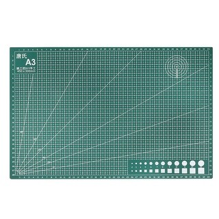Self-Healing Cutting Mat, 18x12" Double Sided w Grid Desk Mat 2Pcs ...