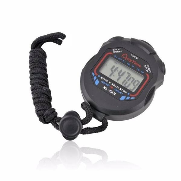 Digital Professional Handheld LCD Chronograph Sports Stopwatch Timer ...