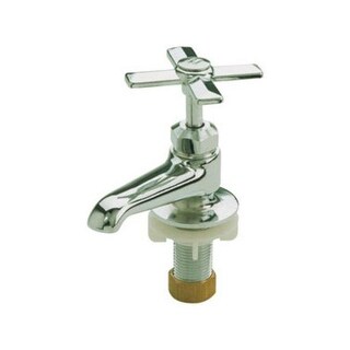 Mueller 120-003NLA Single Basin Hot/Cold Faucet, Chrome - Bed Bath ...