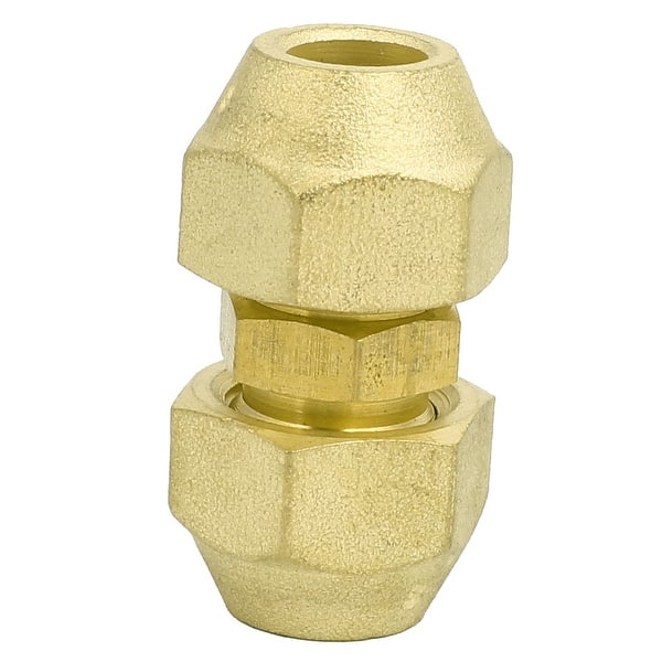 3/8BSP Double Flare Nut Air Conditioner Part Fitting for 3/8" Dia Pipe ...