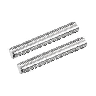 Fully Threaded Rod M16 x 100mm 2mm Pitch 304 Stainless Steel Right Hand ...