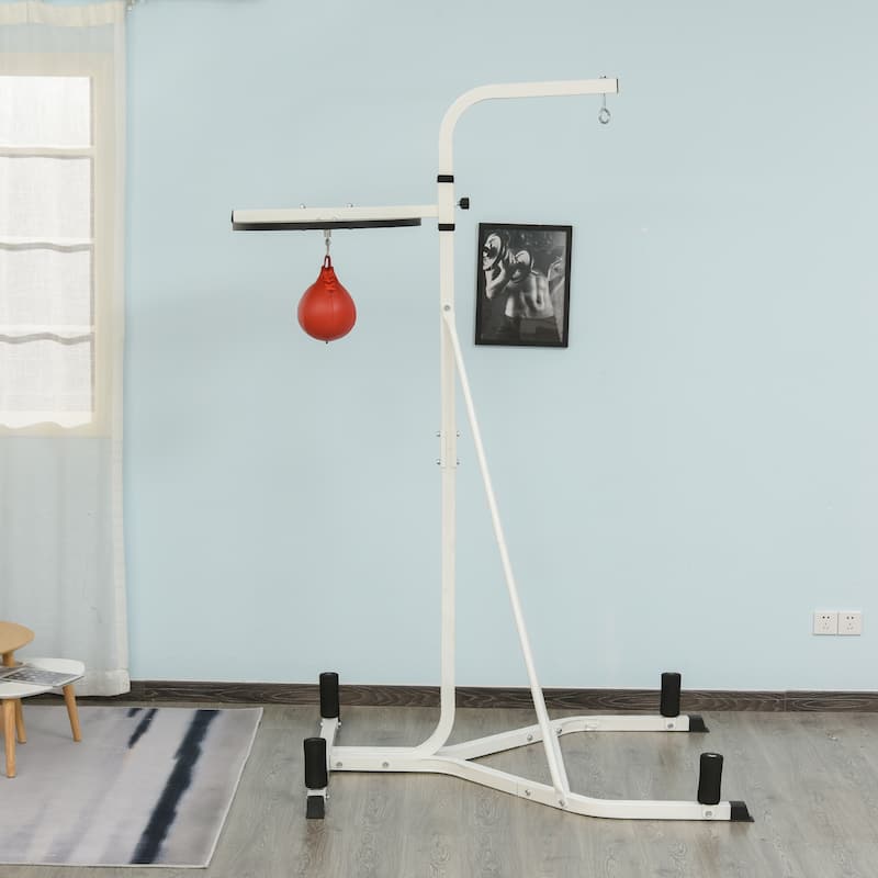 Soozier Free-Standing Speed Bag Platform Punch Bag Station Boxing Stand ...