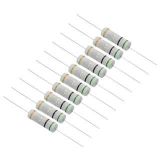 20Pcs 5W 0.5 Ohm Tolerance Carbon Film Resistor, Axial Lead Resistors ...