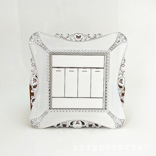 Home Switch Cover Square Shape Switch Wall Light Socket Sticker Room ...