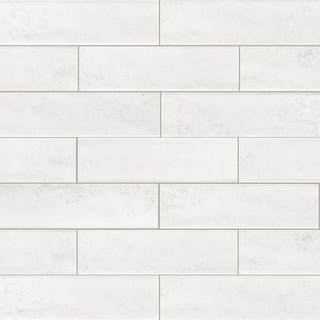 Ibiza 2in x 10in White Ceramic Wall Tile - Bed Bath & Beyond - 39062981