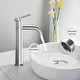 Bathroom Modern Tall Faucets Single Handle One Hole Lavatory Bathroom ...
