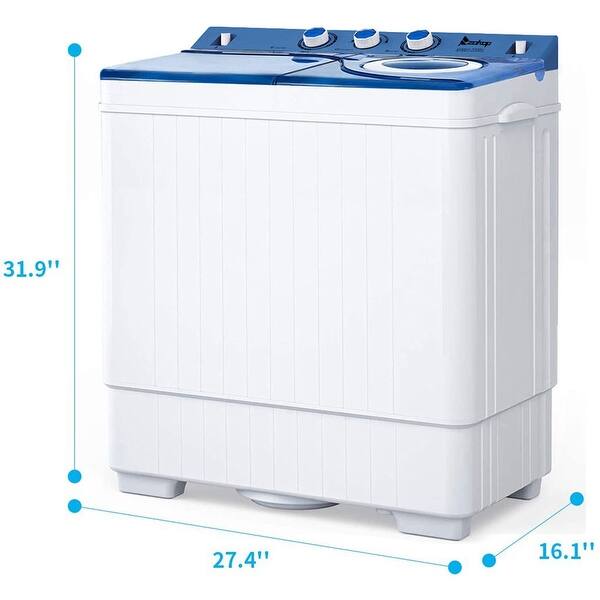 Built-in Drain Pump Semi-Automatic Twin Tubes Washing Machine - Bed ...