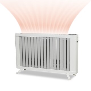 1500W Electric Baseboard Space Heater with Adjustable Thermostat ...