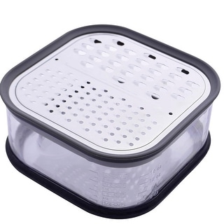 Cheese Grater with Container, Multifunctional Box Grater Stainless ...