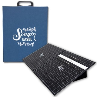 Scrap ‘N Easel-Portable Ergonomic Magnetic Scrapbook Grid Surface ...