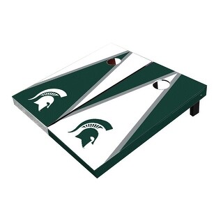 Michigan State Spartans Alternating Triangle Cornhole Boards - Bed Bath ...