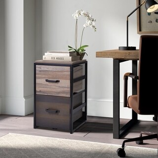 File Cabine/MDF Vertical Filing Cabinet With 2 Drawers - Bed Bath ...