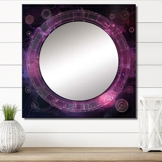 Designart "Third Eye Chakra Mystical Circle II" Christianism Wall ...