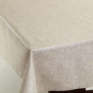 Amelie Michel Table Linens Coated-Linen Wipe-Clean French Tablecloth ...