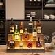 LED 2/3 Step Bottle Display App & Remote Control 16 Colors Timing ...