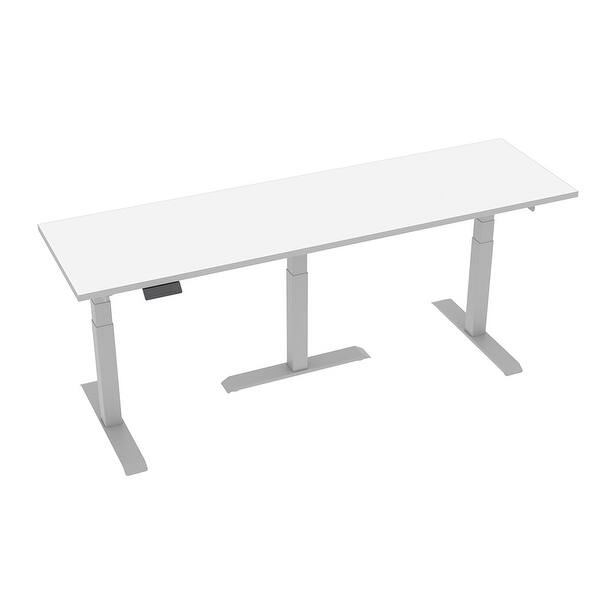 Quantum Executive Sit-Stand Desk Large Electric Height Adjustable Desk ...