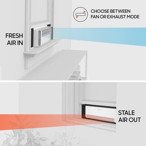 rectangle window fan