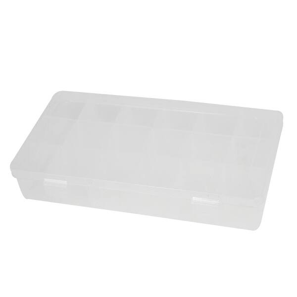 Plastic 18 Compartments Electronic Component Storage Box Case Container ...