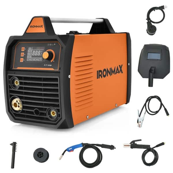 IRONMAX 110/220V Stick Welder 160 Amp Digital Inverter IGBT Welding ...