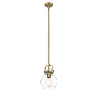Innovations Lighting Newton Sphere - 1 Light 8" Stem Hung Pendant - Bed ...