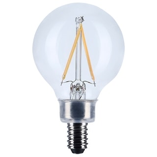3 Watt G16.5 LED Candelabra Base Clear 3000K CCT 120 Volt - Bed Bath ...