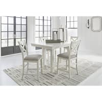Signature Design by Ashley Robbinsdale White Counter Height Dining ...