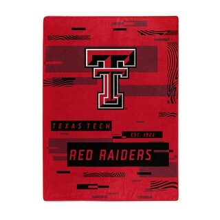 Digitize - Texas Tech Raschel Throw - Bed Bath & Beyond - 38053696