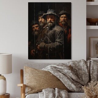 Designart "Masterpiece The Night Watch By Rembrandt I" Masterpiece ...