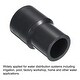 UPVC 3/4" to 1/2" Reducing Tee Pipe Fitting T Shape Socket Connector ...