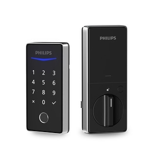 Philips Fingerprint Key-Free Electronic Deadbolt - Bed Bath & Beyond ...